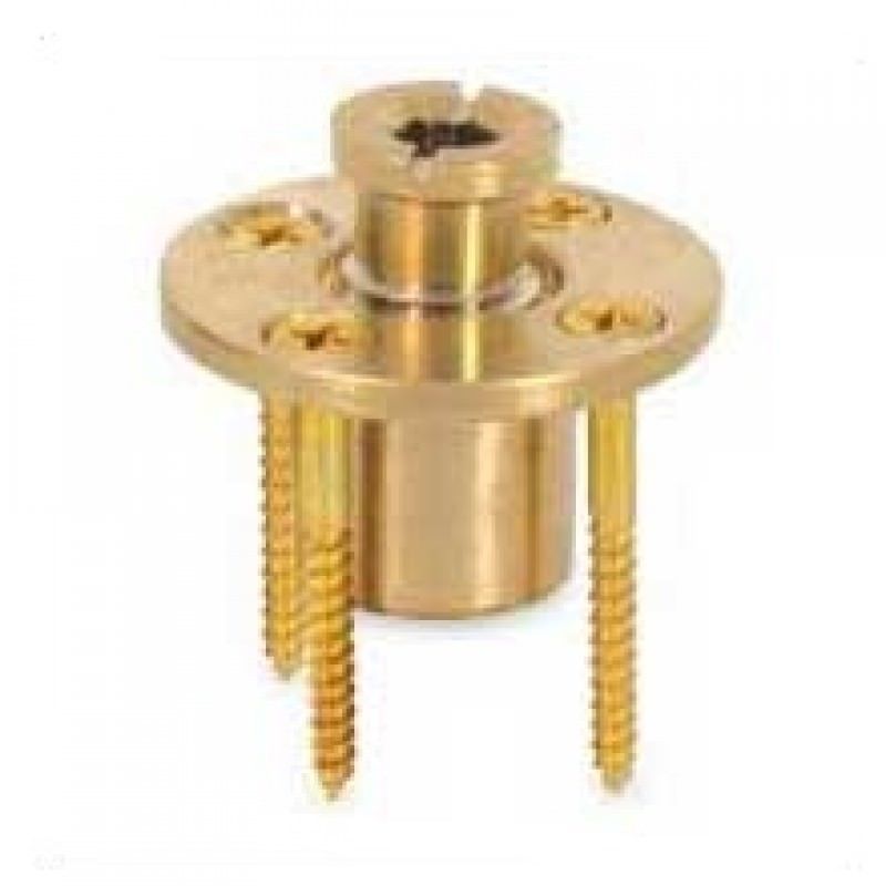 Safety Cover Brass Anchors for Wood Decks on Sale at YourPoolHQ