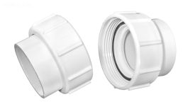 Aqua-Flo 2 Inch x 2 Inch Pump Unions - Slip by Slip - 52272000 - 2 Pack