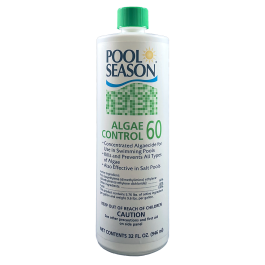 Algaecide 60 Algae Control - 1 Quart - Swimming Pool Algaecide
