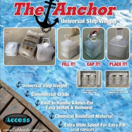 Main Access Universal Pool Step Anchors on Sale at YourPoolHQ
