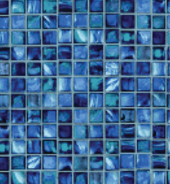 GLI 12 x 24 Rectangle Mayan Mosaic FF 20 Mil Inground Pool Liner